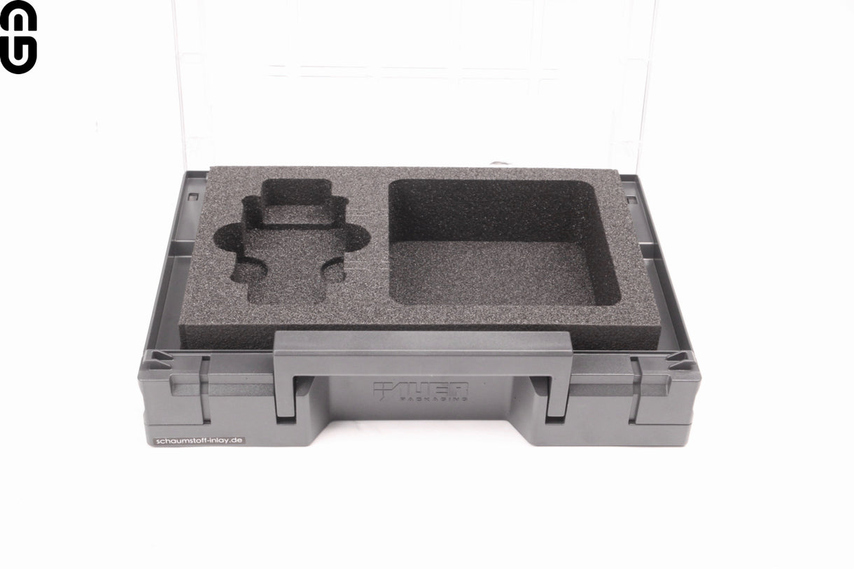 AJA Converter Base 91/61 mm case incl. inlay – inlay-shop